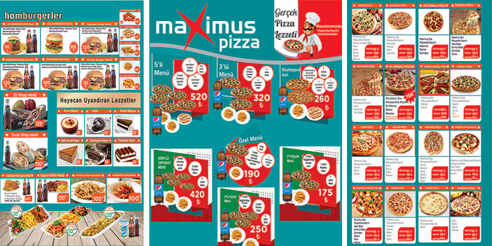 Gerçek pizza lezzeti Maximus-Pizza'da