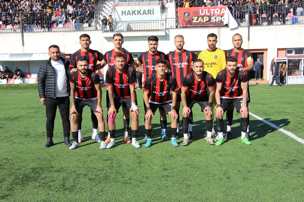 Hakkari Zap Spor yeniden liderliğe oturdu